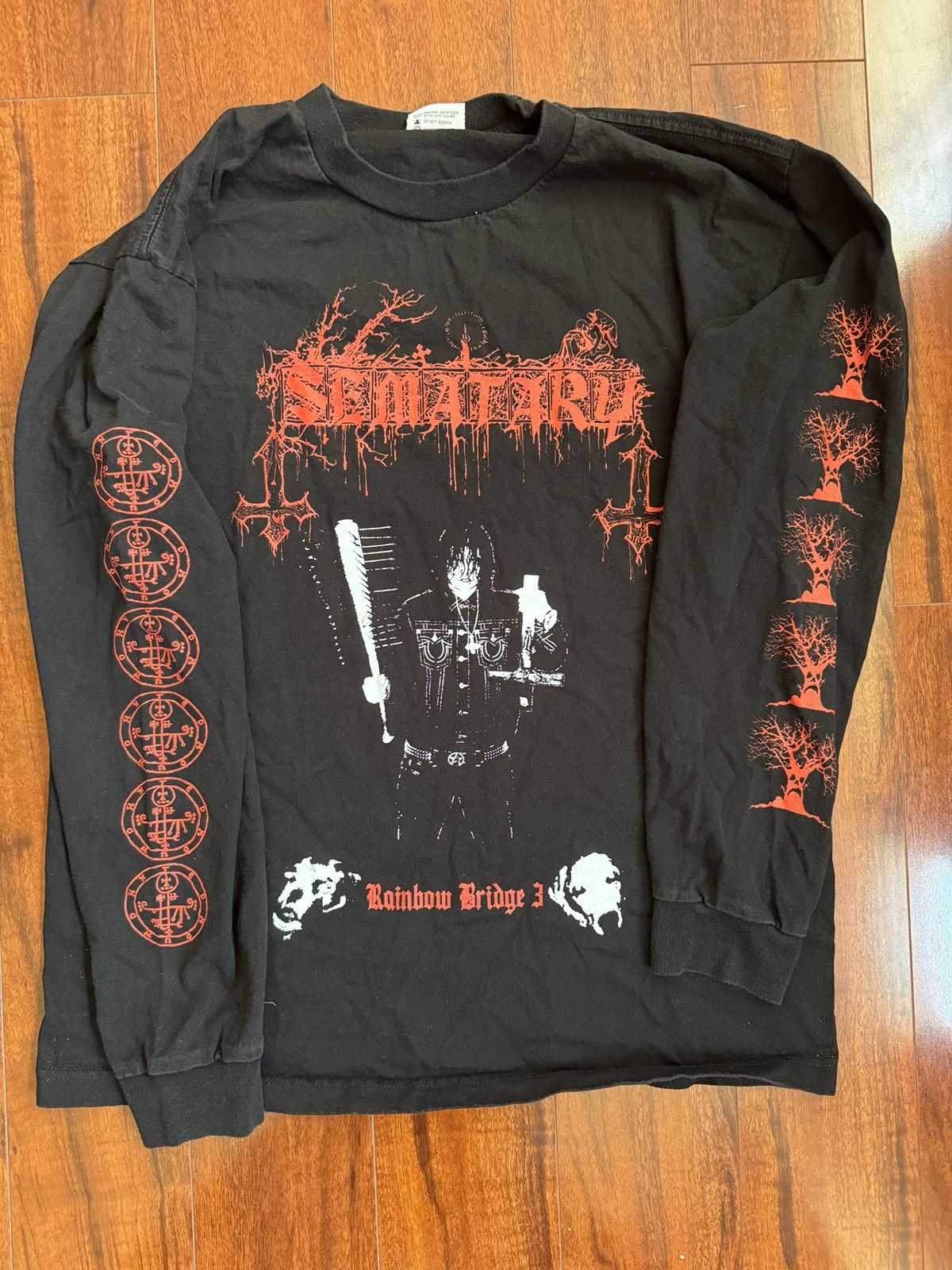 Affliction Semetary/Haunted Mound Rainbow Bridge 3 Shirt | Grailed