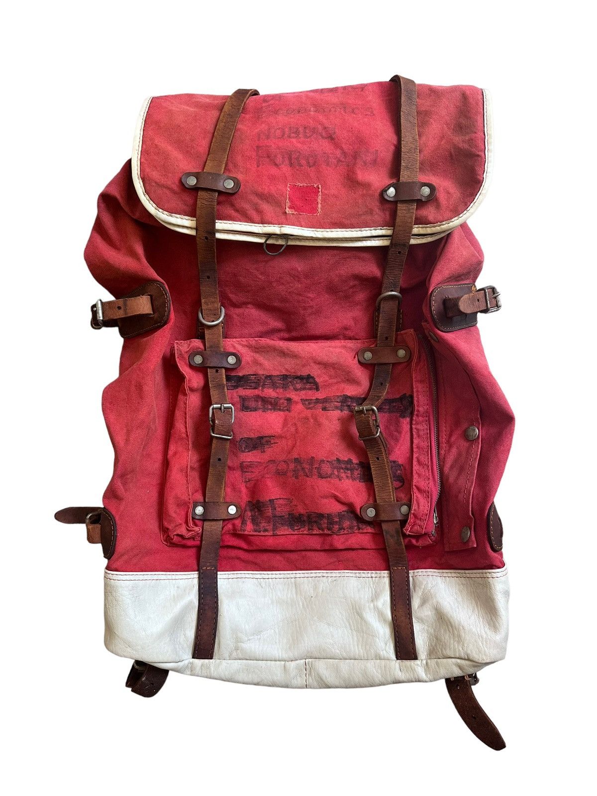 Backpack × Handmade × Japanese Brand 🇯🇵 Vintage 80s Japanese Utility ...