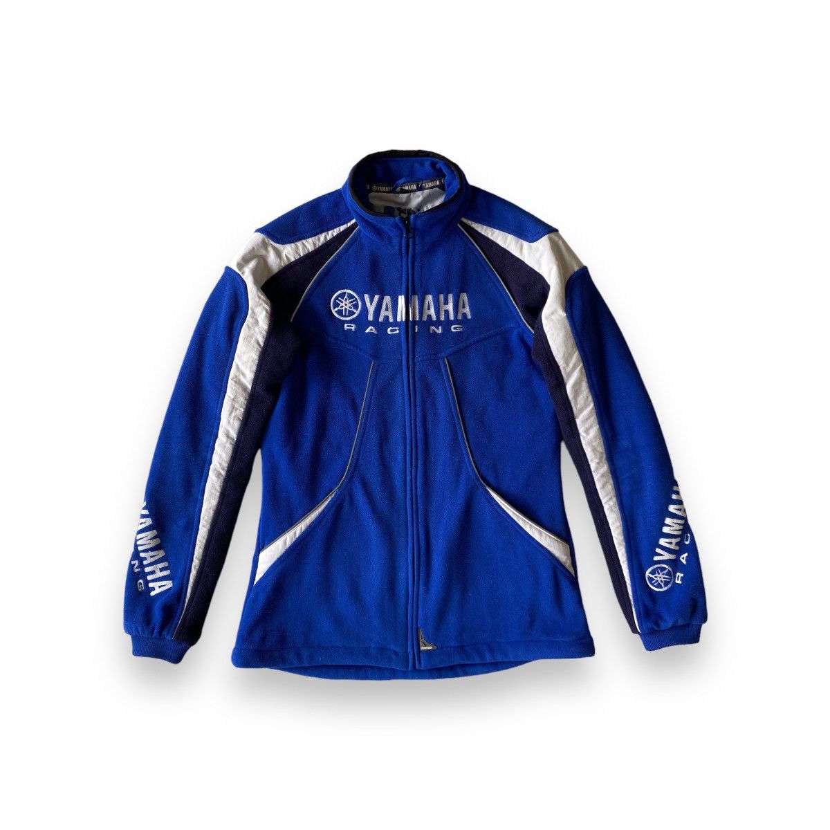 Racing × Streetwear × Yamaha Yamaha Paddock Blue Men’s Fleece Jacket ...