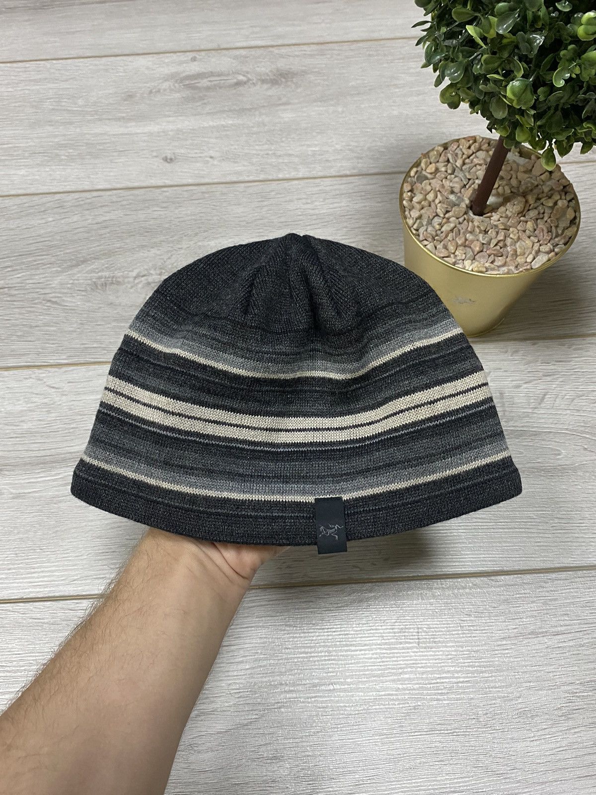 Arc'Teryx Arcteryx bird stripped wool beanie hat | Grailed Arc'Teryx Arcteryx bird stripped wool beanie hat | Grailed