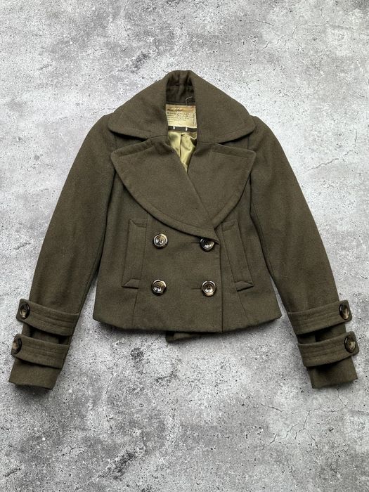 Vintage Vintage Amazing Bondage Wool Cropped Coat | Grailed