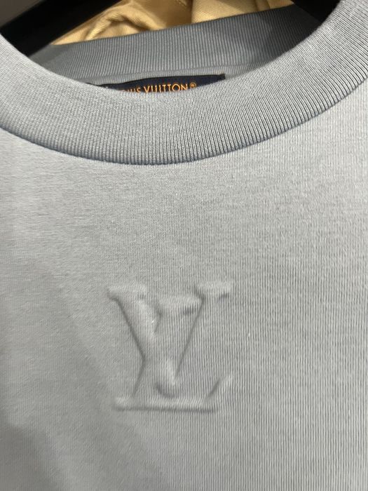 Louis Vuitton Louis Vuitton embossed LV TEE | Grailed