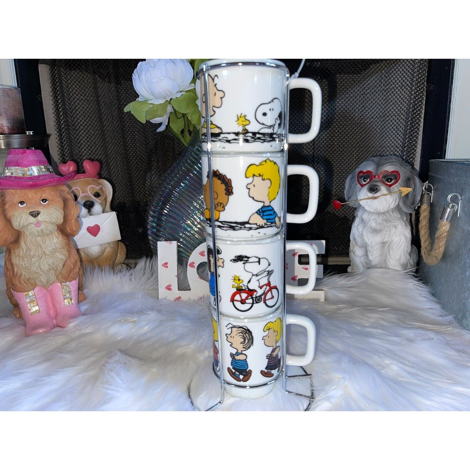 & Other Stories Peanuts Snoopy, Charlie Brown & Friends Stacking Tea ...