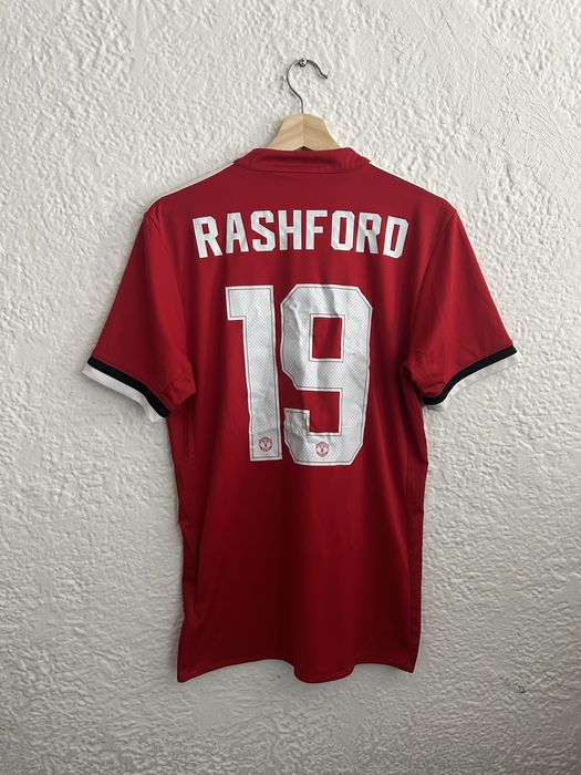 Adidas 2017-18 Marcus Rashford Manchester United Adidas Home Kit | Grailed