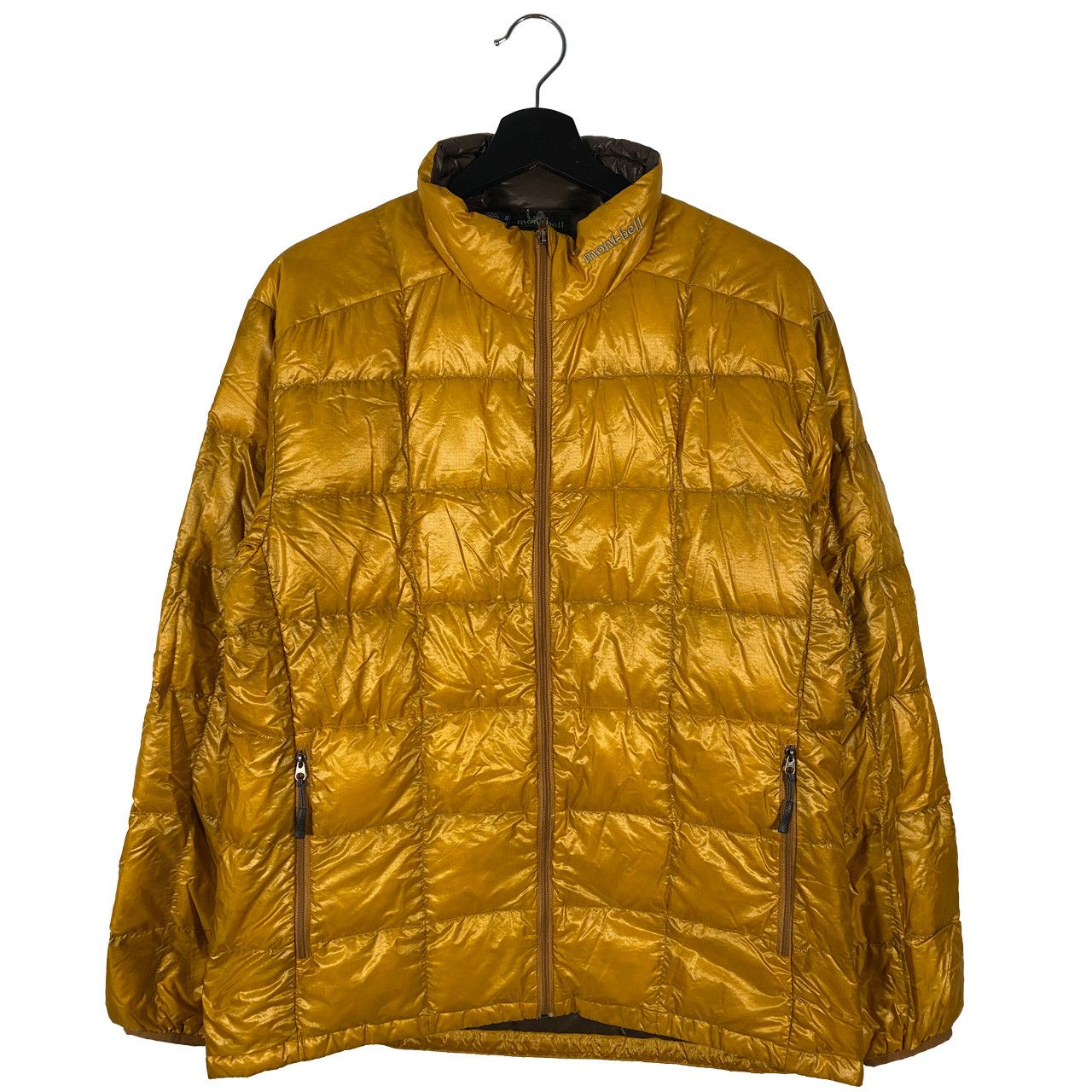 Montbell Mont-bell Light Quilted Down Puffer Jacket gold | Grailed