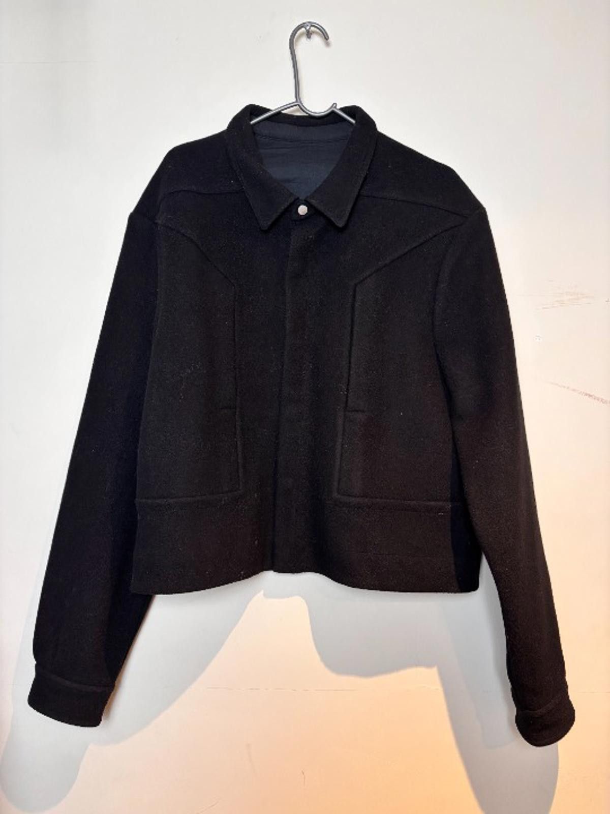 Rick Owens Rick Owens Black Porterville Alice Strobe Jacket | Grailed