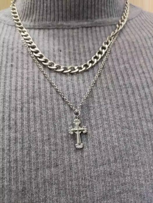Chain × Jewelry × Vintage Cross Streetwear Necklace Chain | Grailed