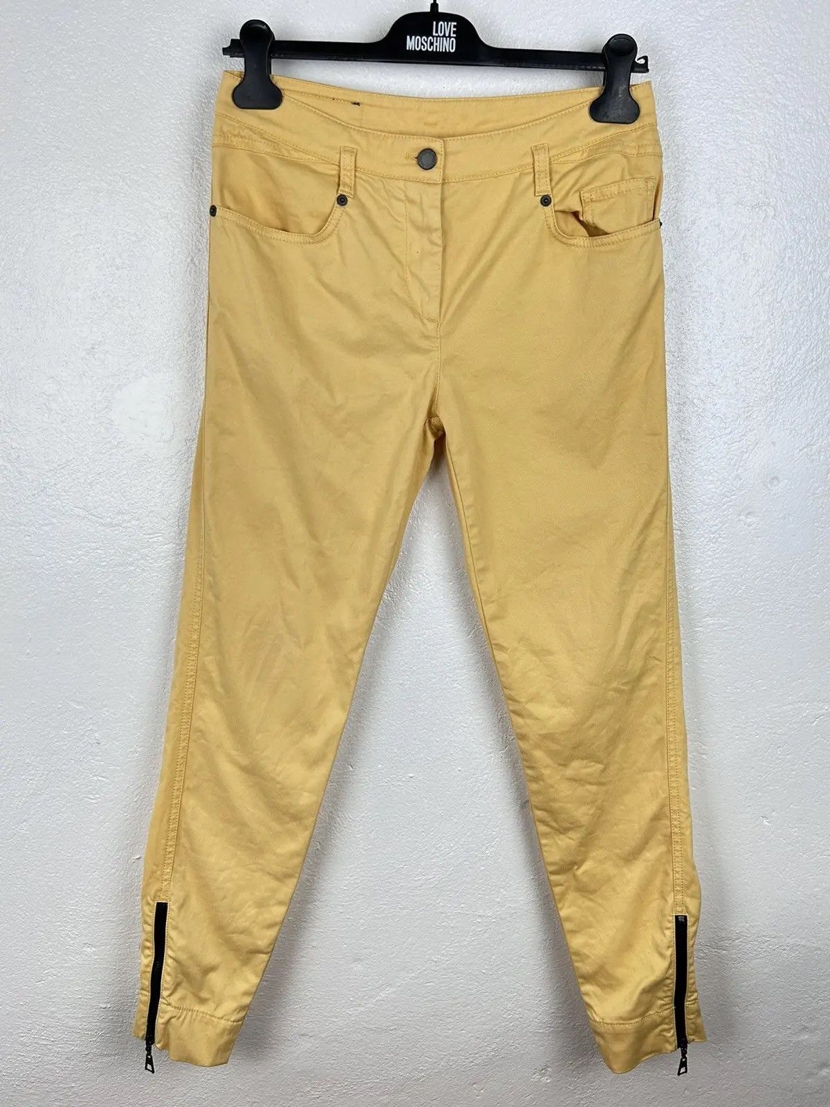 Louis Vuitton Louis Vuitton Inventeur Bottom Zip Jeans Pants In Yellow ...