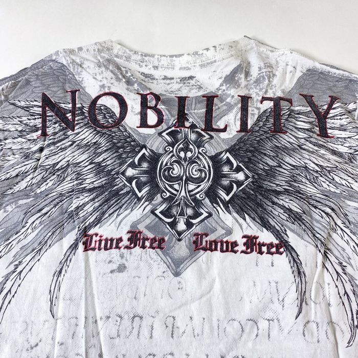 Ed Hardy Y2K Xzavier Clothing Skull Wing Shirt | Grailed