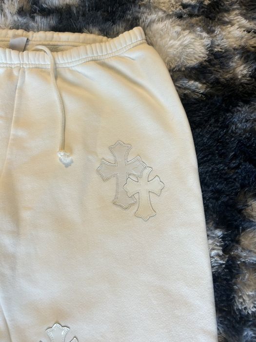 Chrome Hearts Chrome hearts cross patch sweatpants | Grailed