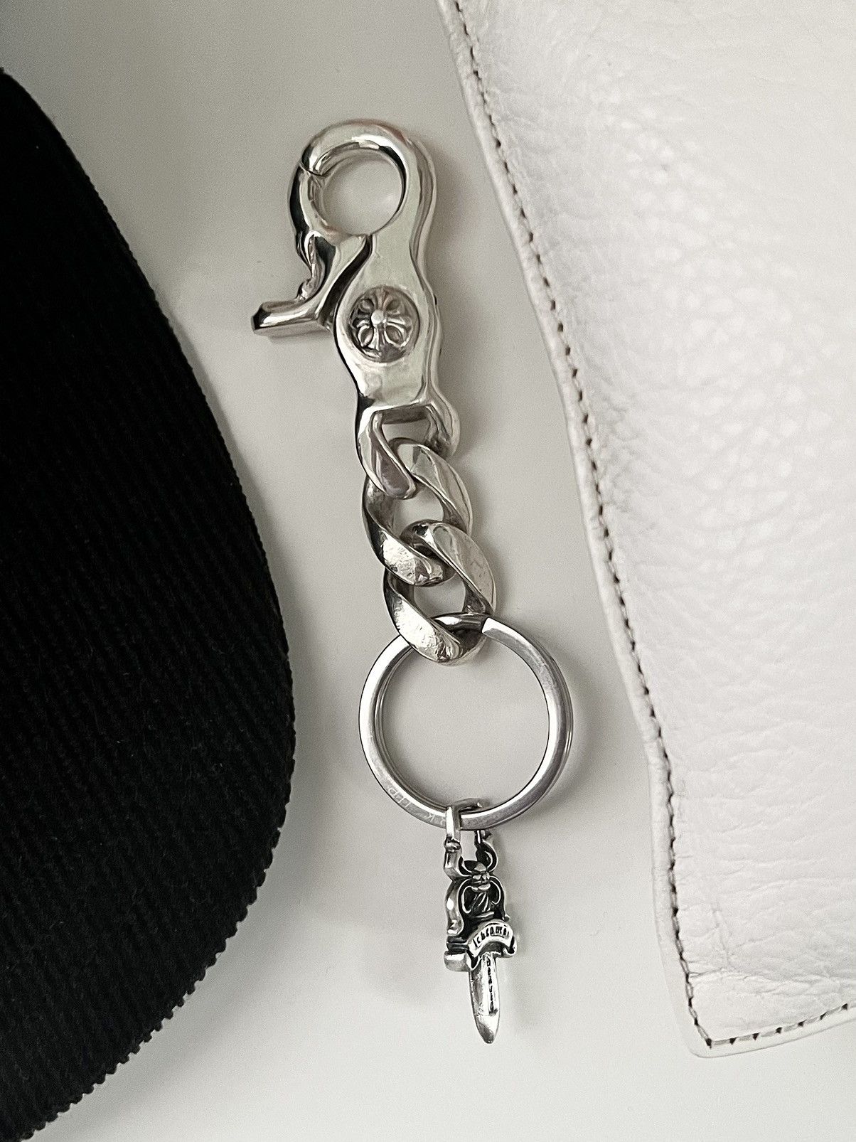Chrome Hearts LOBSTER CLAW DAGGER PENDENT KEYCHAIN | Grailed