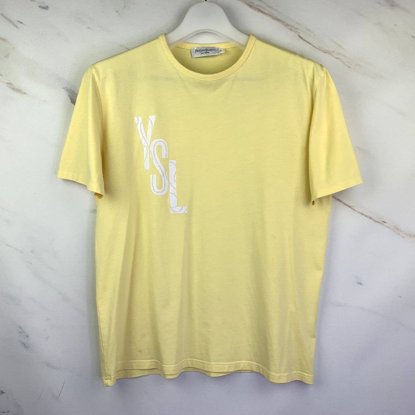 Yves Saint Laurent YSL Logo T-Shirt | Grailed