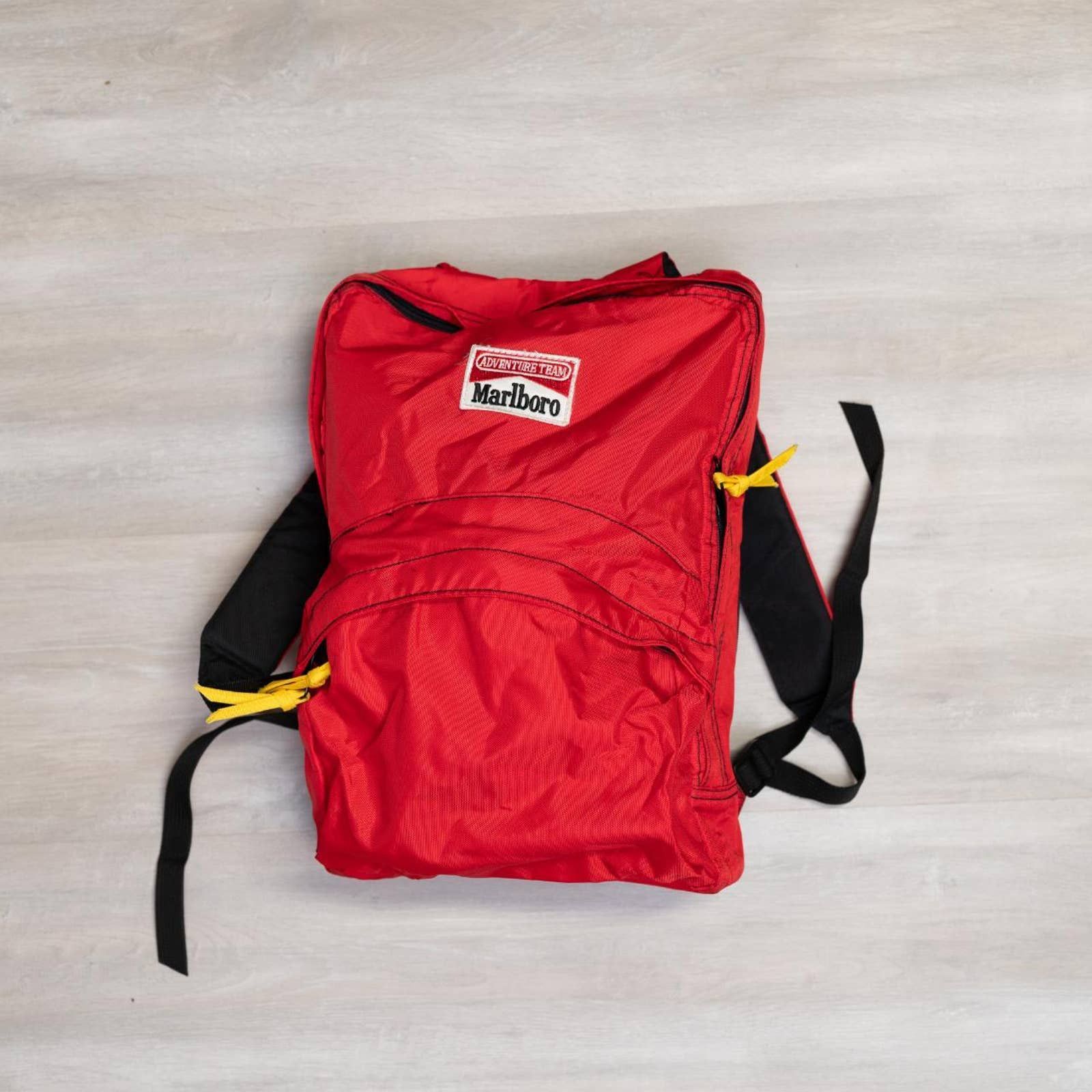Marlboro Red marlboro backpack 1990s one | Grailed