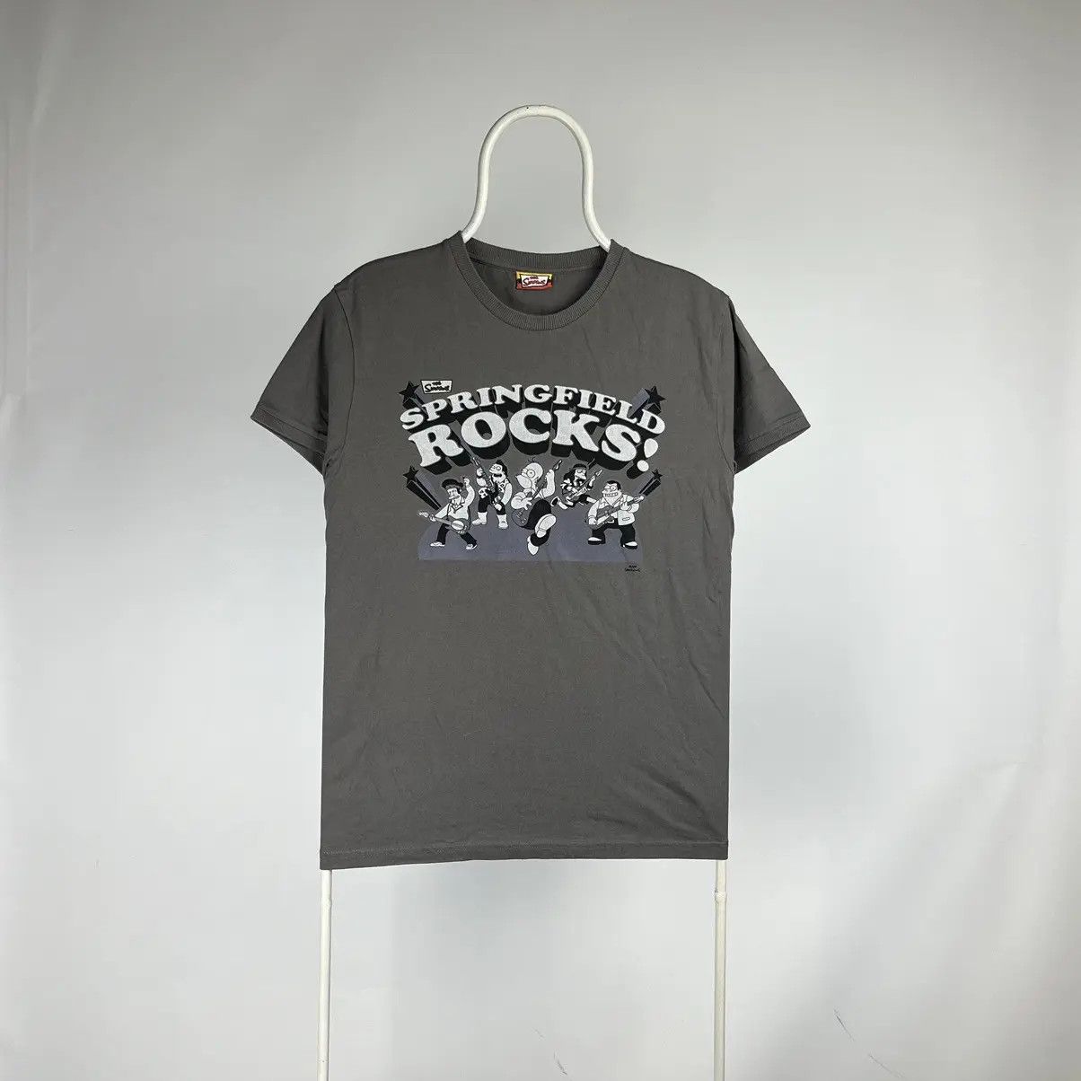 Anima × Band Tees × The Simpsons The Simpsons Tshirt Springfield Rocks ...