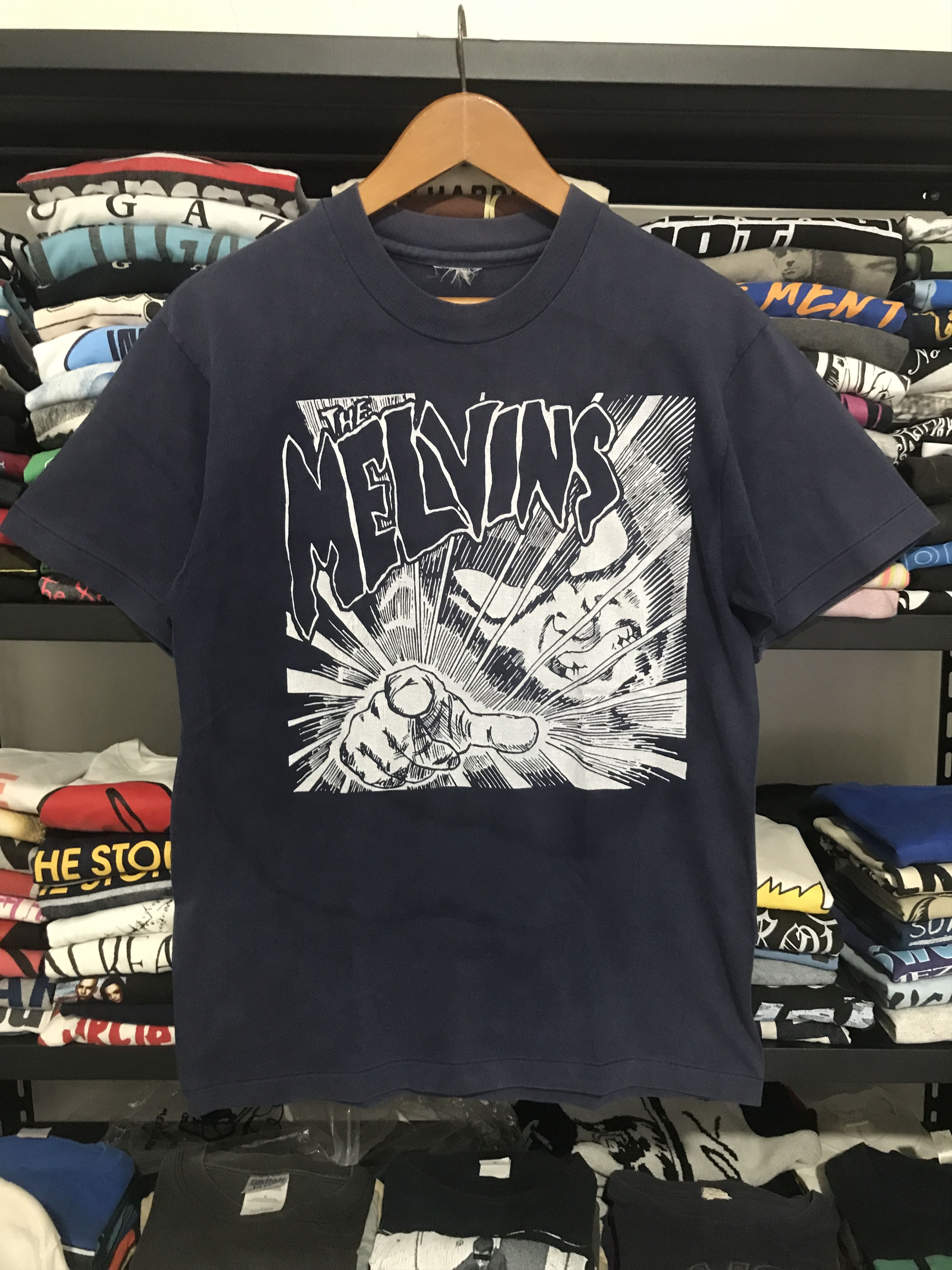 Band Tees × Very Rare × Vintage Vtg The Melvins Tshirt ( OVEN REVULSION ...