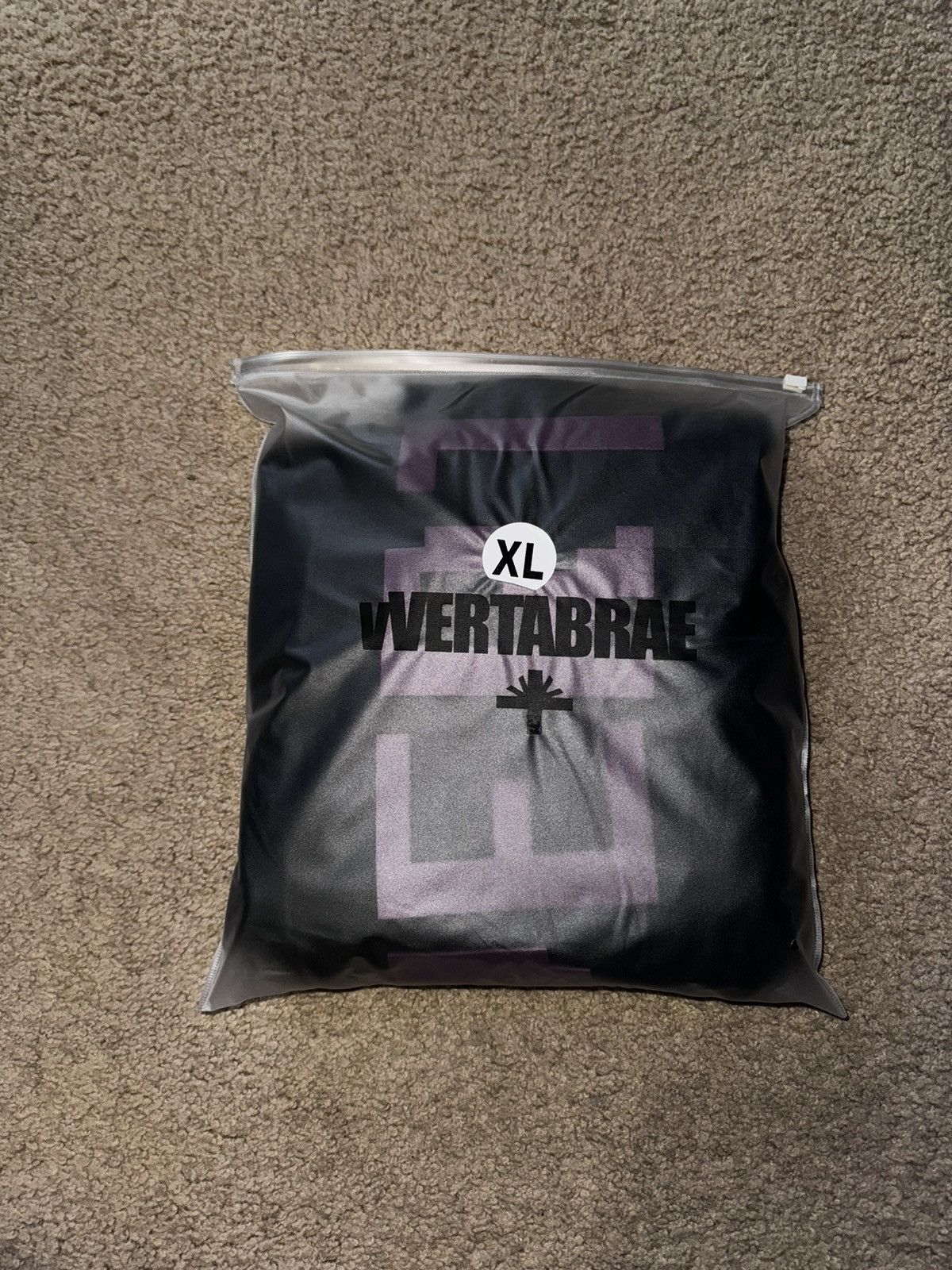 Vertabrae Vertebrae Sweat Pants Black and Purple | Grailed