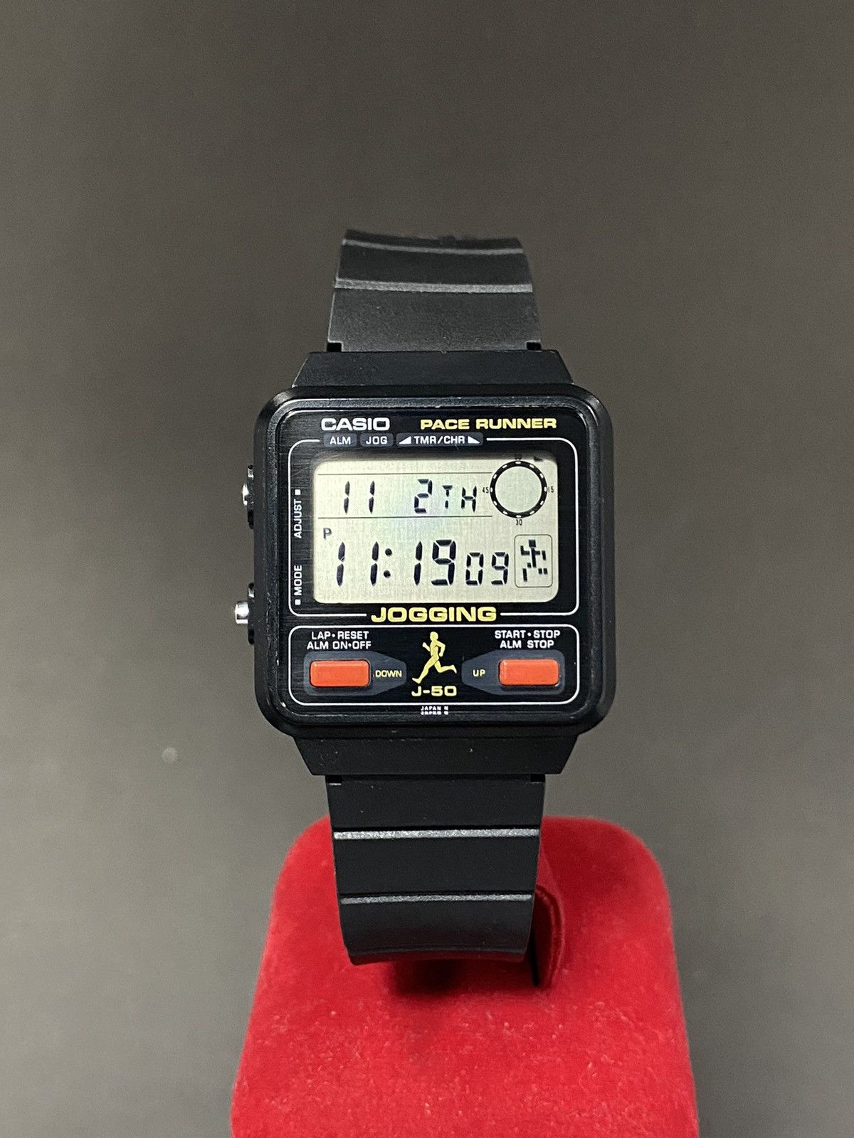 Casio × Vintage Rare Vintage CASIO J-50 Jogging Game Digital Men’s Watch. | Grailed