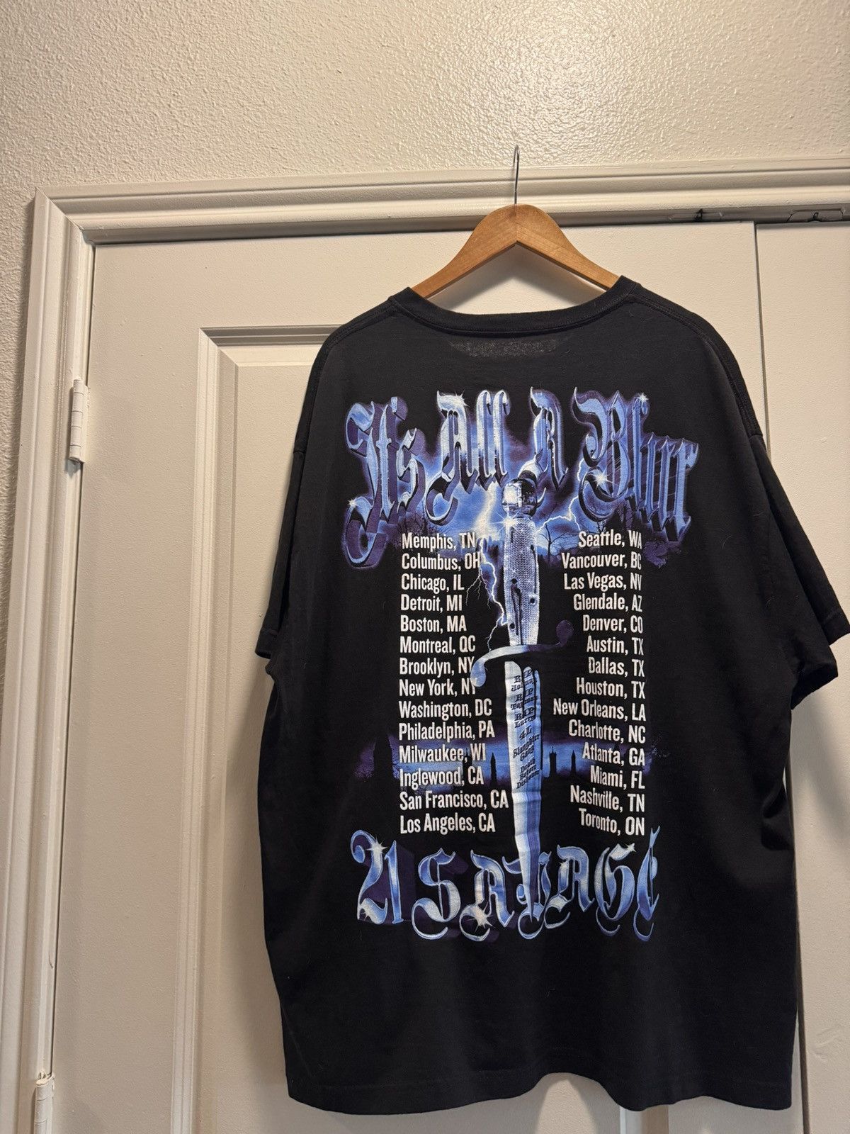 Vintage 21 Savage IAAB Tour T-shirt | Grailed