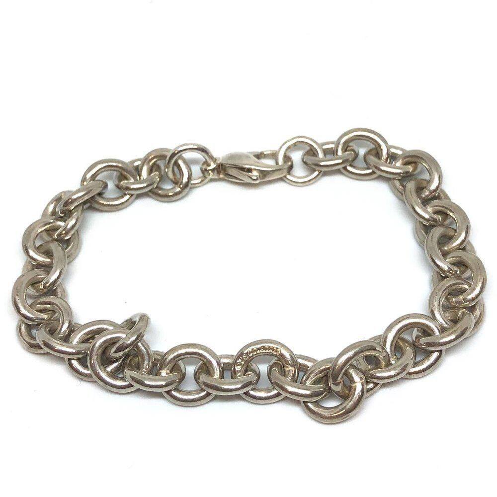 Tiffany & Co. Tiffany & Co. Sterling Silver Chain Bracelet 7.25" | Grailed