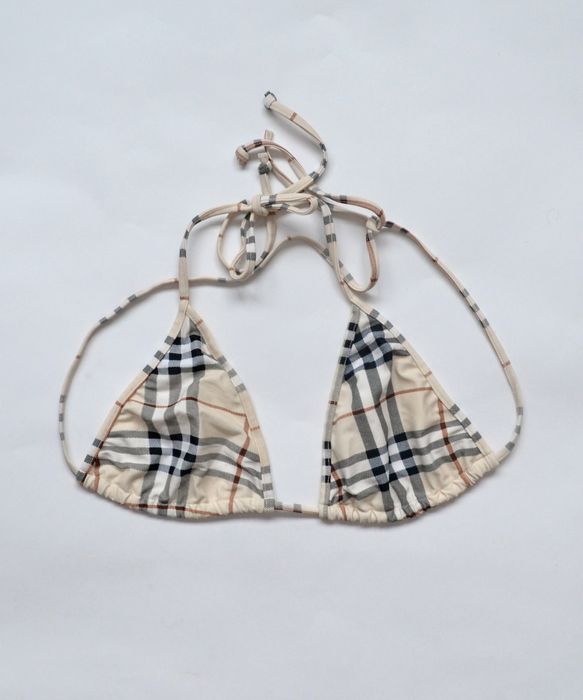 Burberry Burberry Swim Bra Nova Check Bikini Swimwear | Grailed