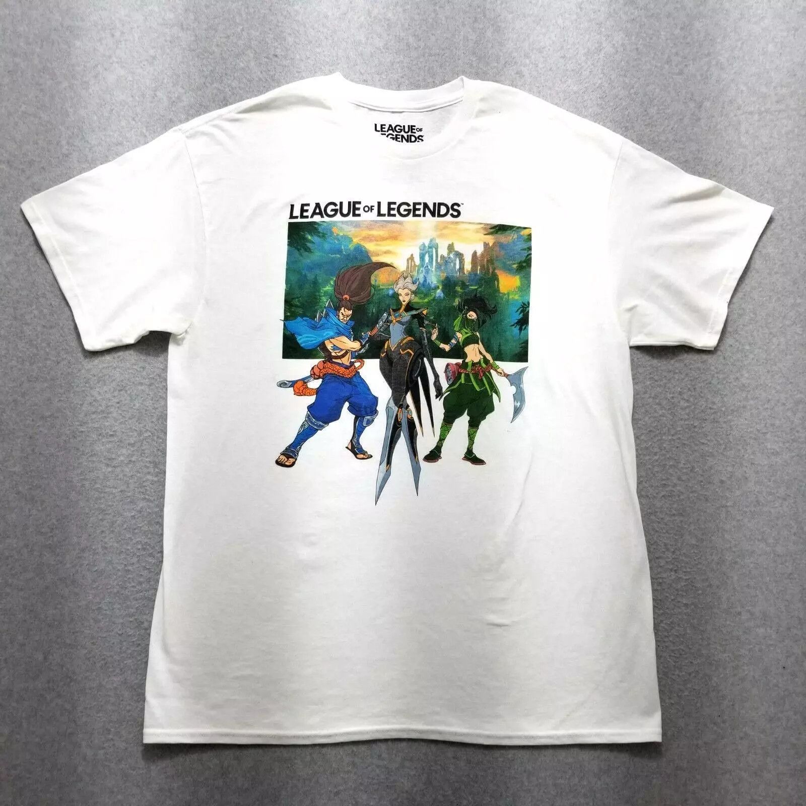 Other League Of Legends Shirt Men Large Short Sleeve Graphic Print ...