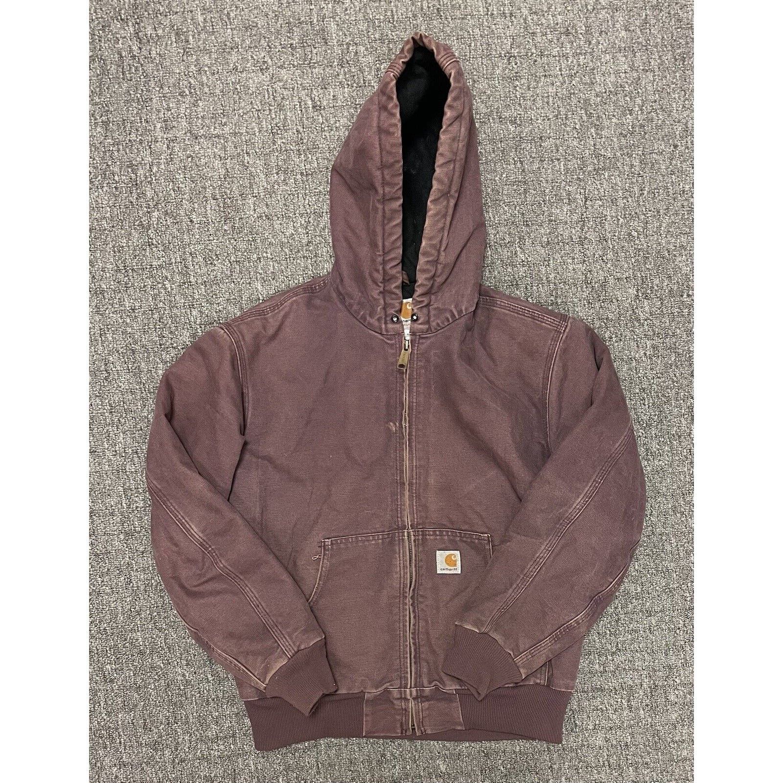 Carhartt × Vintage VTG Carhartt Insulated WJ130 DPM Plum Purple ...