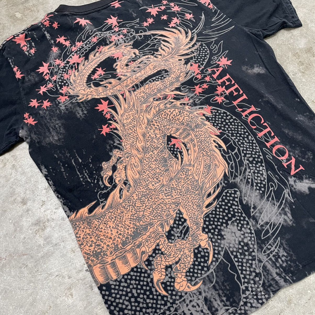 Affliction × Streetwear × Vintage Affliction vintage shirt dragon ...
