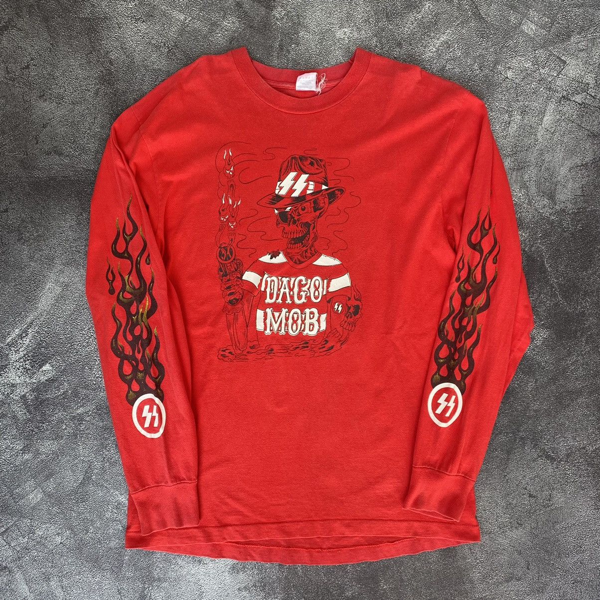 Fruit Of The Loom × Made In Usa × Vintage Vintage 90s Hells Angels Dago ...