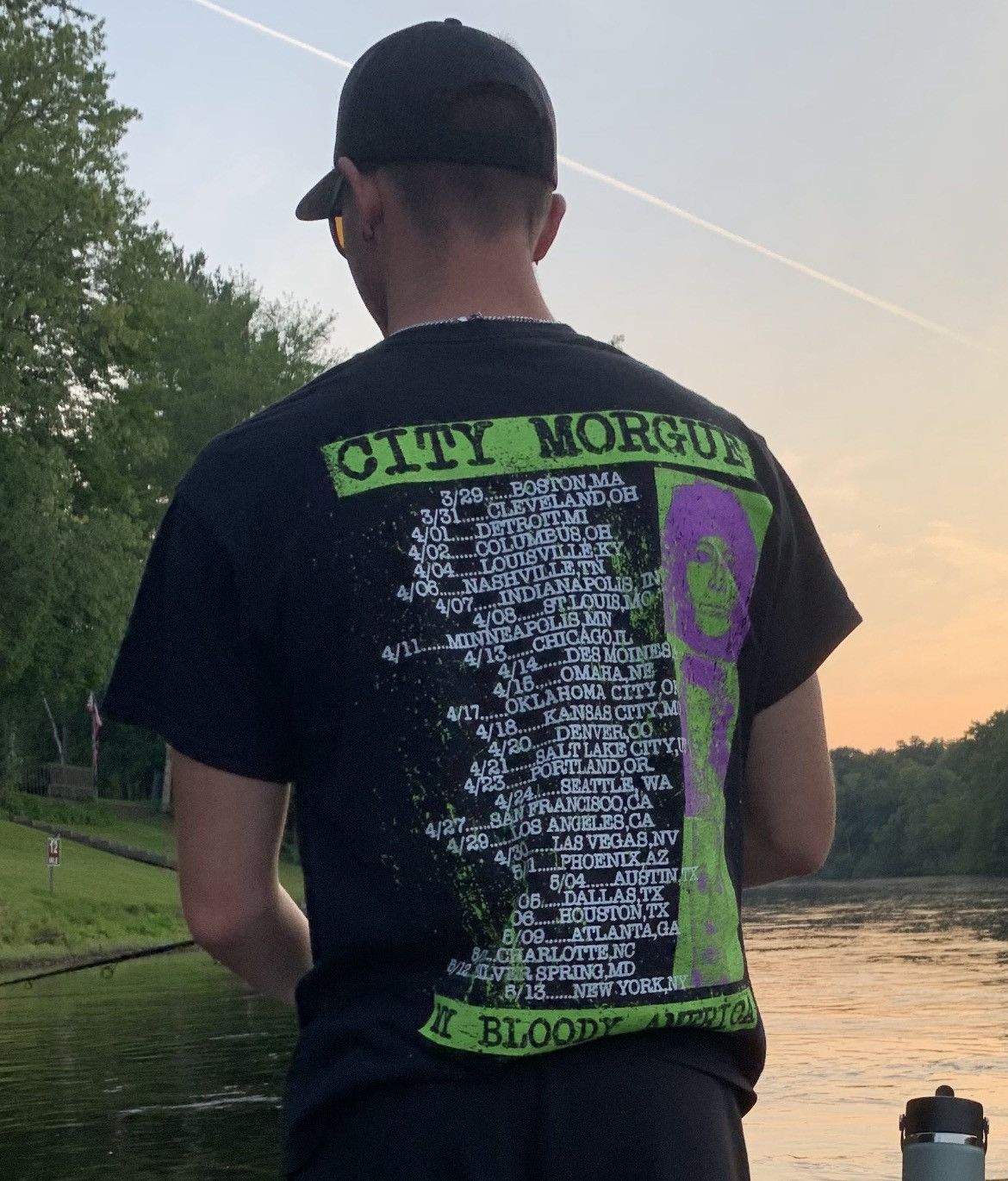 Band Tees City Morgue Tour Shirt - My Bloody America | Grailed