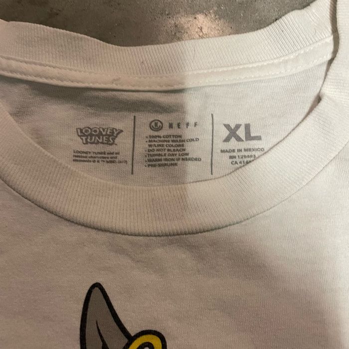 Unkwn Looney Tunes Heff Collaboration Bugs Bunny T-Shirt | Grailed