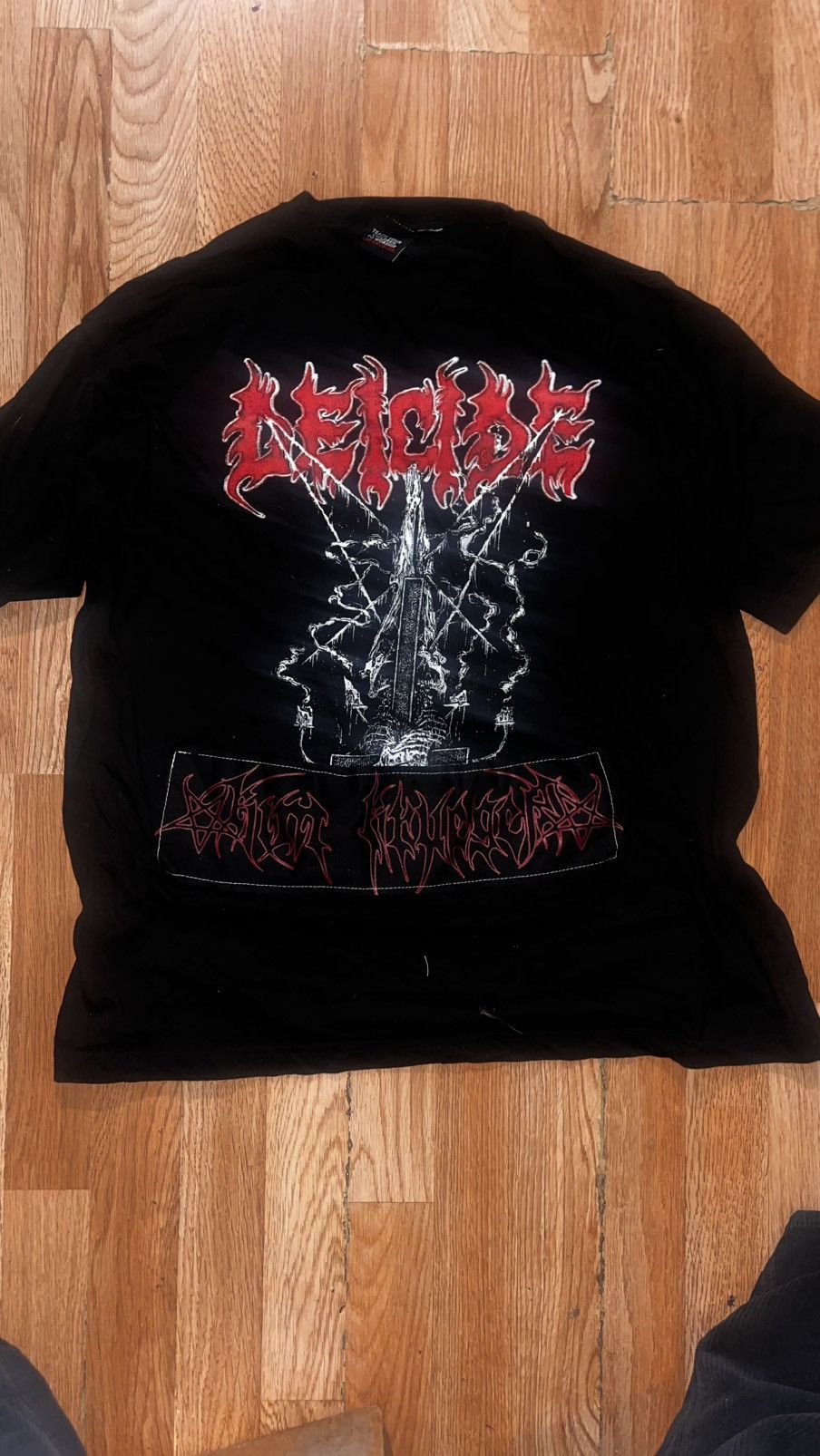Kim Krueger RARE KIM KRUEGER DEICIDE BAND SHIRT | Grailed