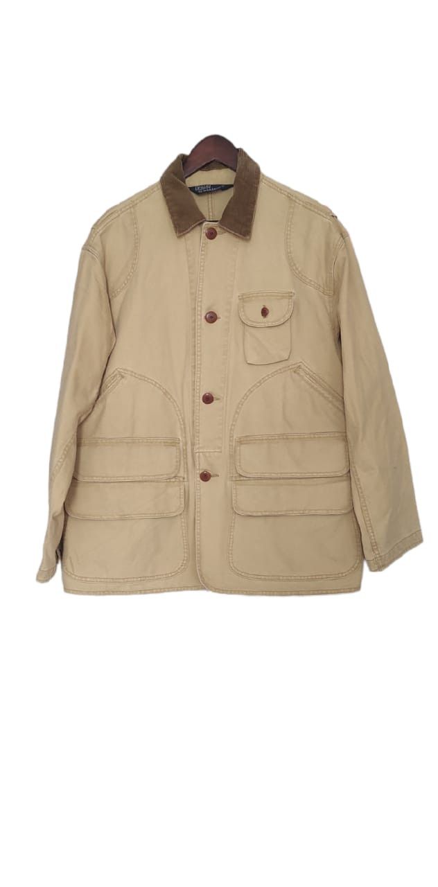 Polo Ralph Lauren × Rare × Vintage POLO RALPH LAUREN Hunting Jacket Chore Coat Size M | Grailed