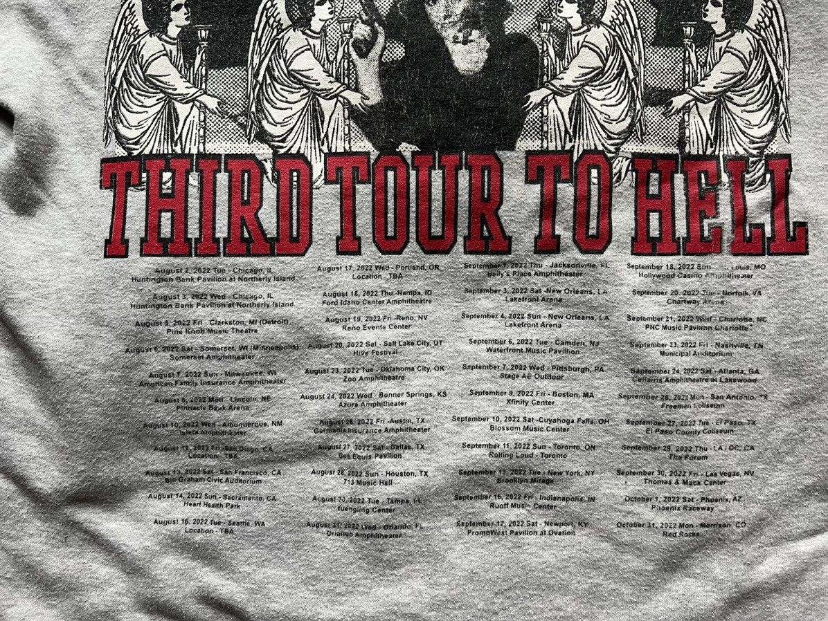G59 Records Grey Day 2022 Hoodie - Third Tour to Hell | Grailed