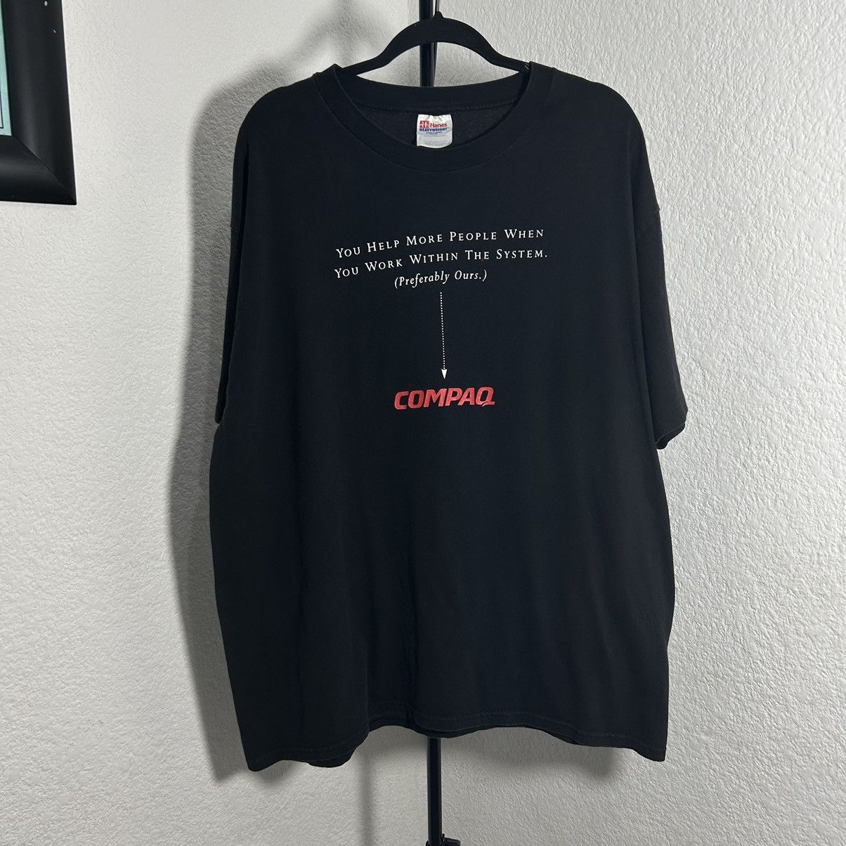 Made In Usa × Vintage 90’s Compaq Computer Tees | Grailed