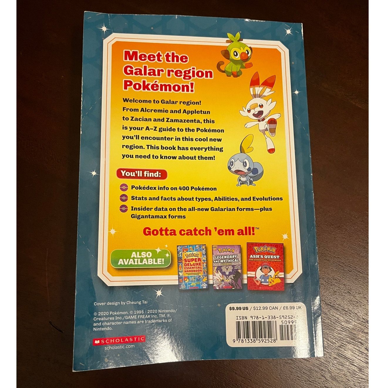 Pokemon Pokémon: Handbook to the Galar Region Picture Book | Grailed