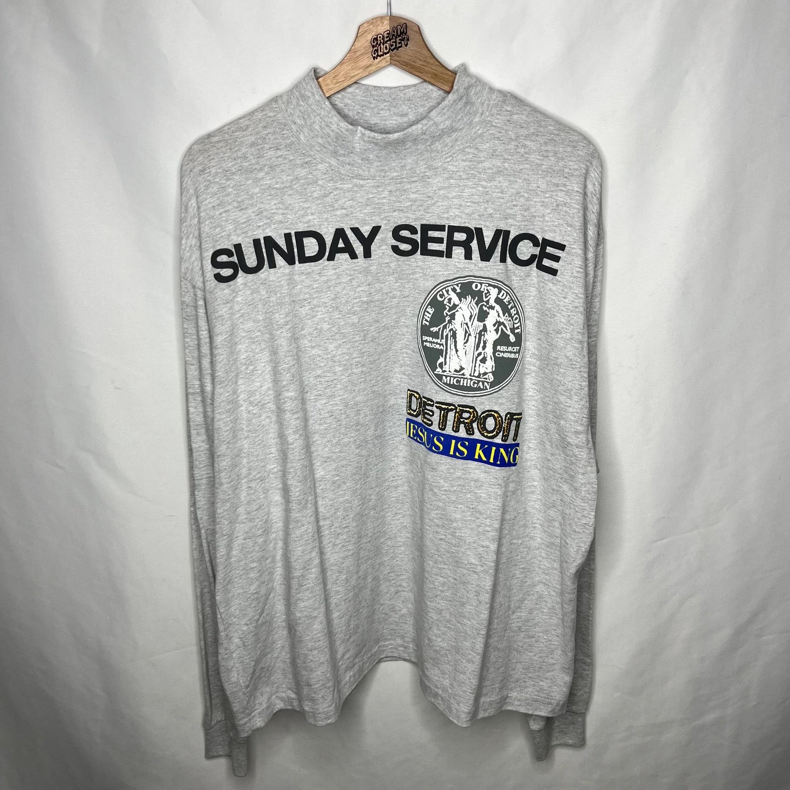 Kanye West × Yeezy Yeezy YZY Jesus is King Sunday Service Detroit Tour ...