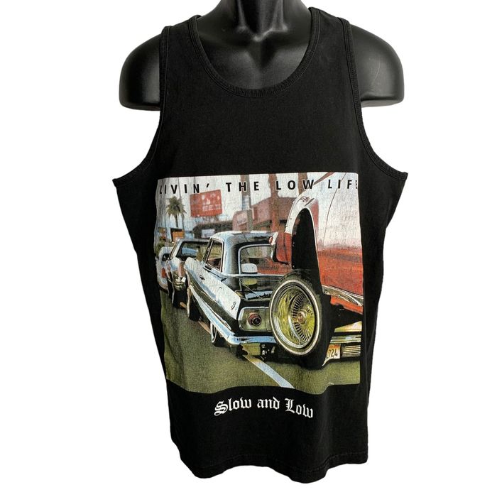 Streetwear Shaka Wear Lowrider Lifestyle Tank Top L Black Double Sided ...