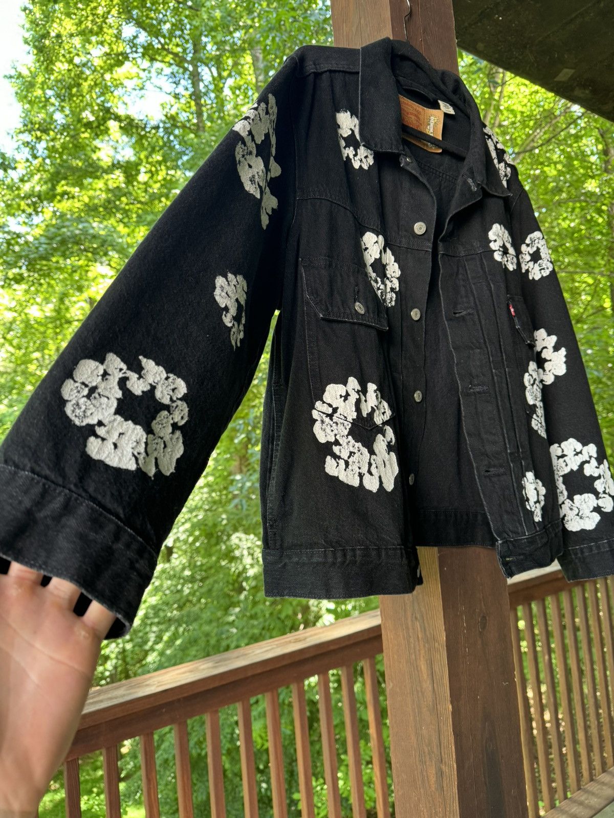DENIM TEARS × Levi's Denim Tears x Levi’s Type II Trucker Jacket | Grailed