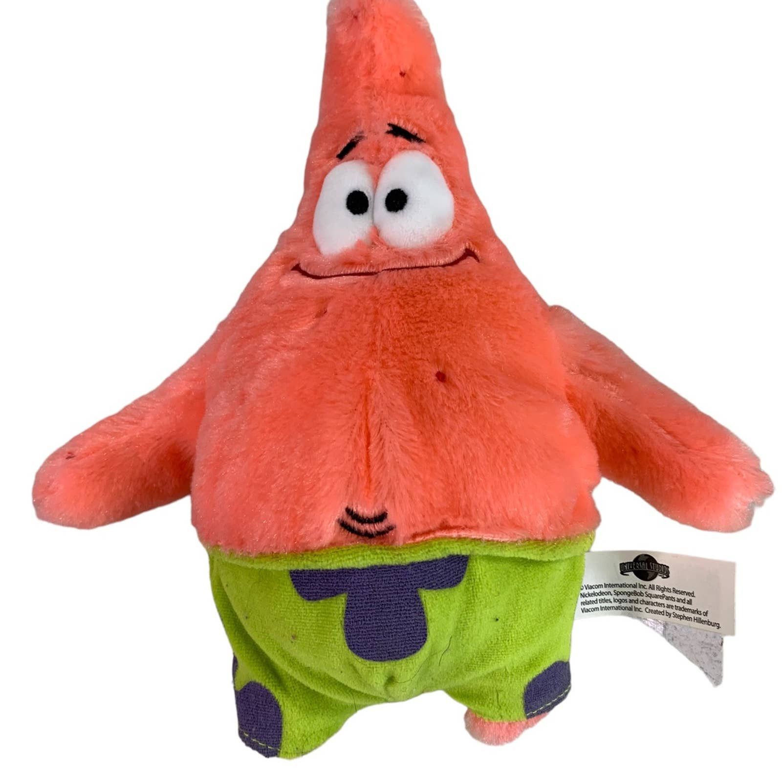 Nickelodeon Universal Studios Spongebob Squarepants Patrick Star Plush ...