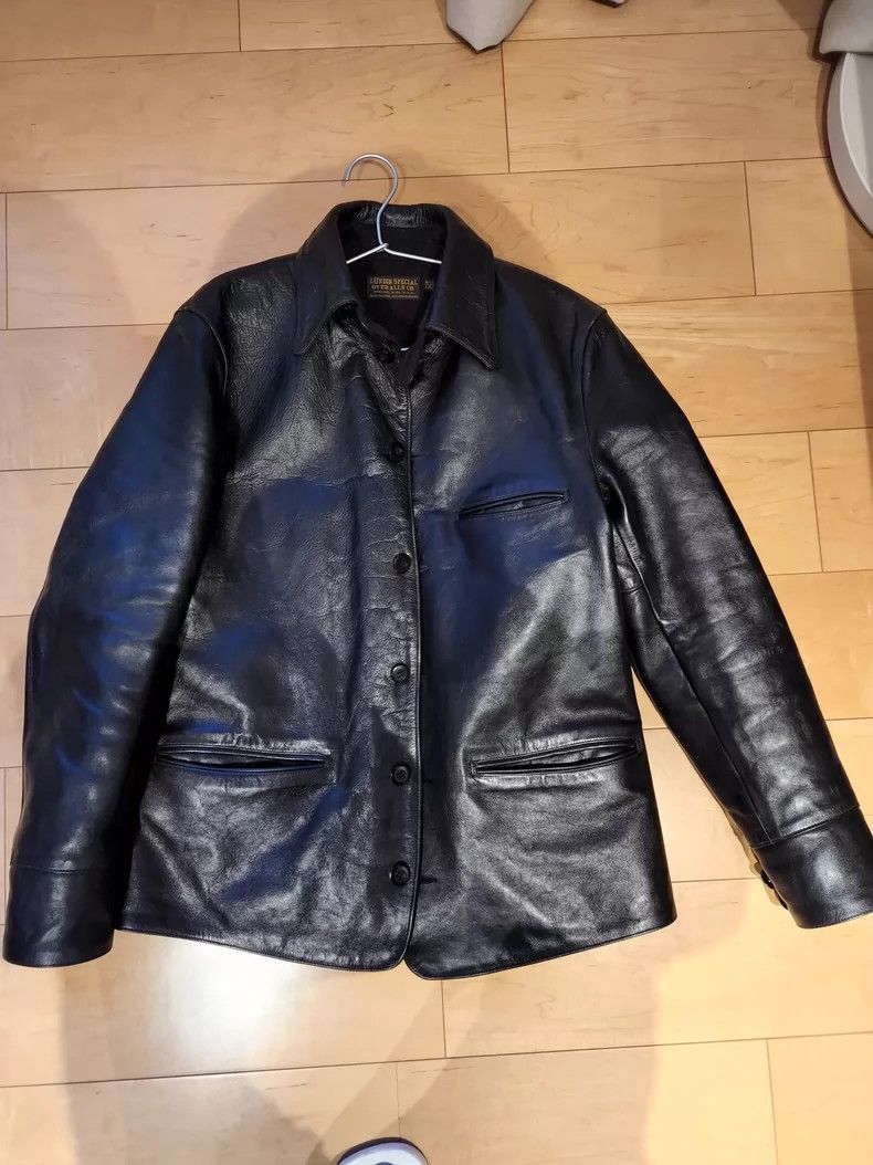 Freewheelers FREEWHEELERS size 38 Brakeman's leather jacket 2503 ...