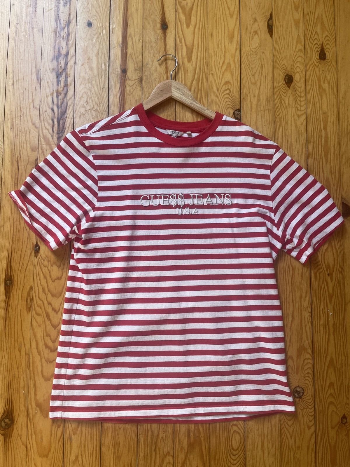 Asap Rocky × Guess Asap Rocky X Guess Striped Tee Grailed