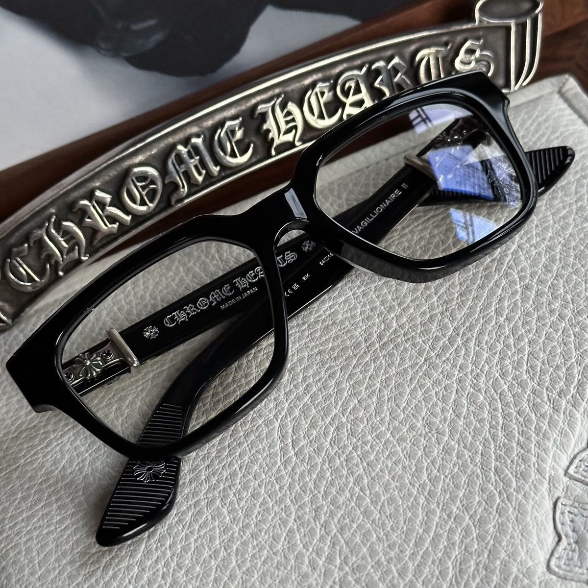 Chrome Hearts Chrome Hearts Vagillionaire II Glasses | Grailed