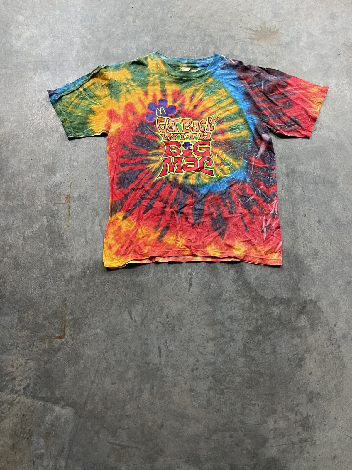 Vintage Vintage McDonalds Get Back With Big Mac T Shirt | Grailed