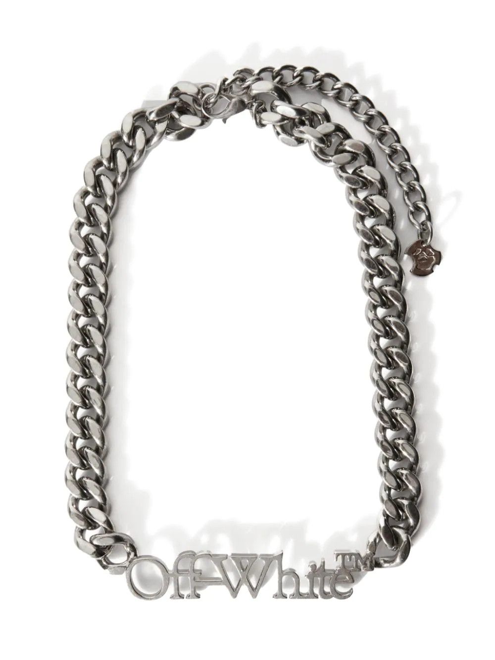Off-White OFF WHITE NECKLACE VIRGIL MONOGRAM CHAIN ARROWS CARAVAGGIO ...