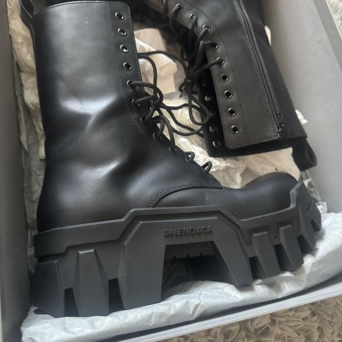 Balenciaga Balenciaga Bulldozer Boots | Grailed