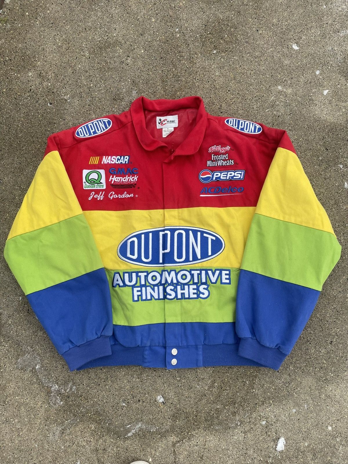Chase Authentics × NASCAR × Racing Vintage Jeff Gordon DuPont Rainbow ...