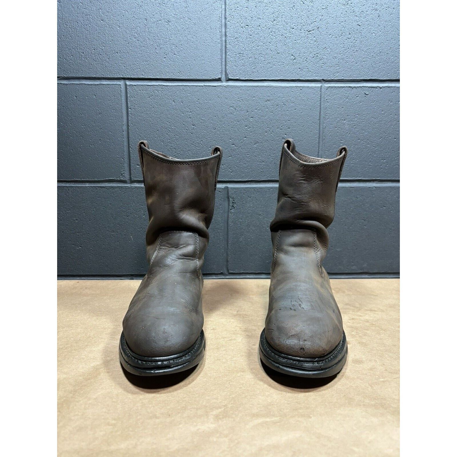 Wolverine Wolverine Brown Leather Western Boots Work Chore 10.5 M | Grailed