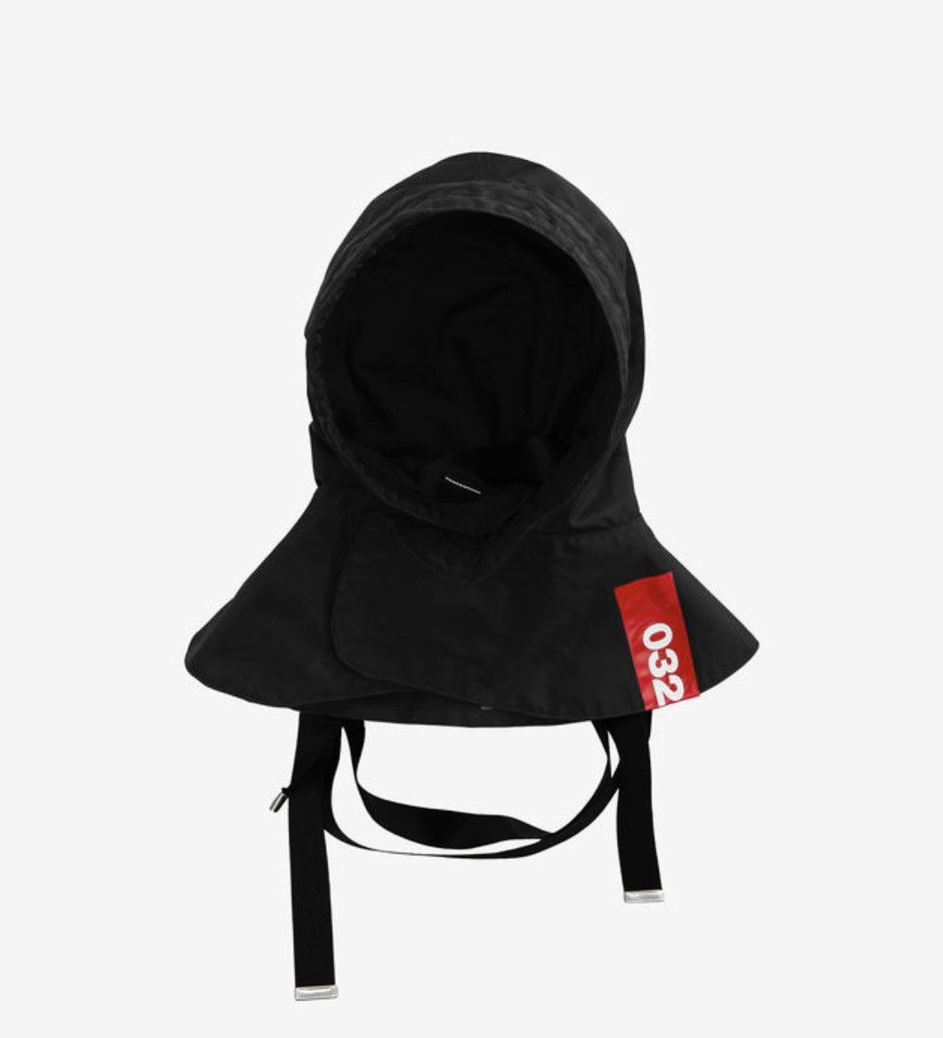 032c GUILTY SLICKER HOOD BLACK | Grailed