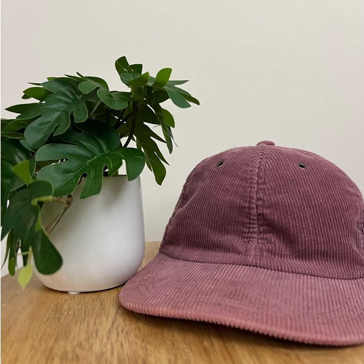 Gap × Streetwear × Vintage Vintage 90's GAP Corduroy Salmon Streetwear Dad Hat OSFA | Grailed