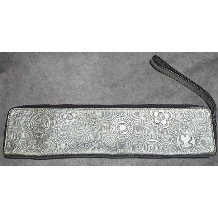 Tous Tous Silver Floral Extra Long Clutch | Grailed